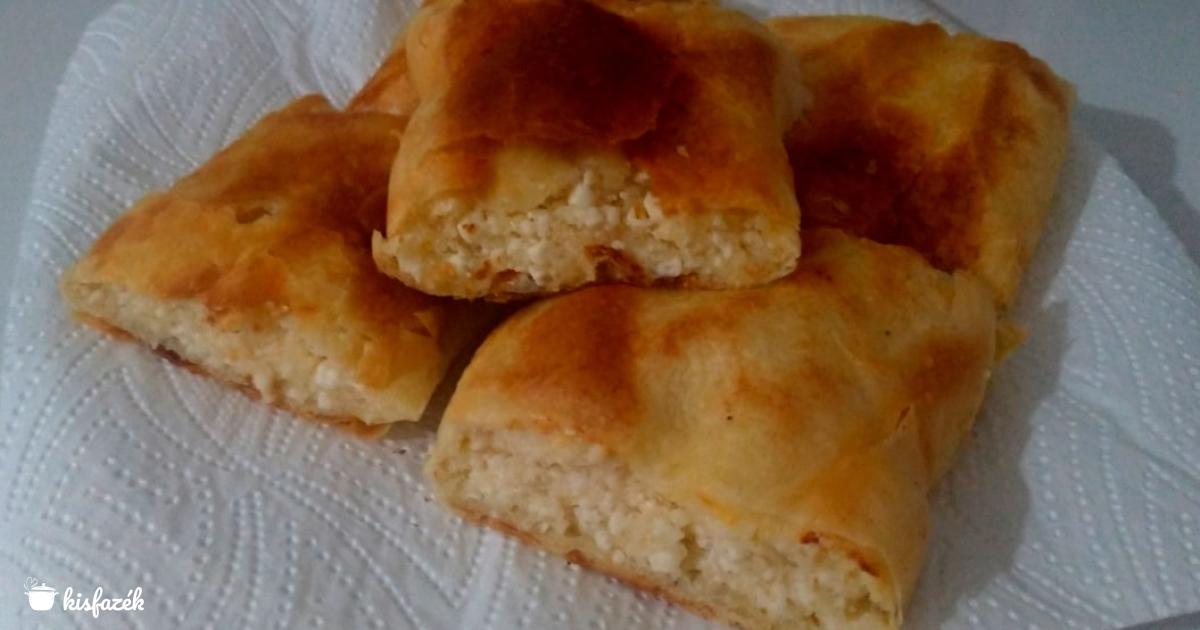 Túrós rétes recept | Kisfazék